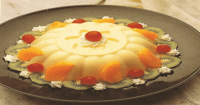 Bavaroise de coco al ron - Postres Fáciles